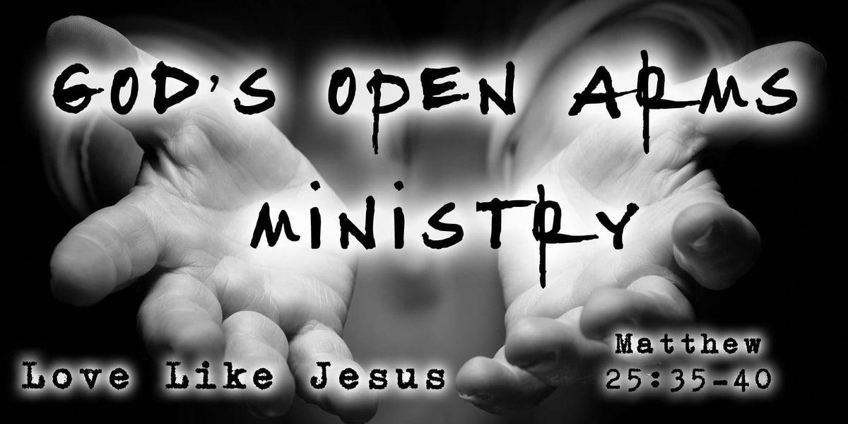 Gods Open Arms – Cheeky Chic Customs