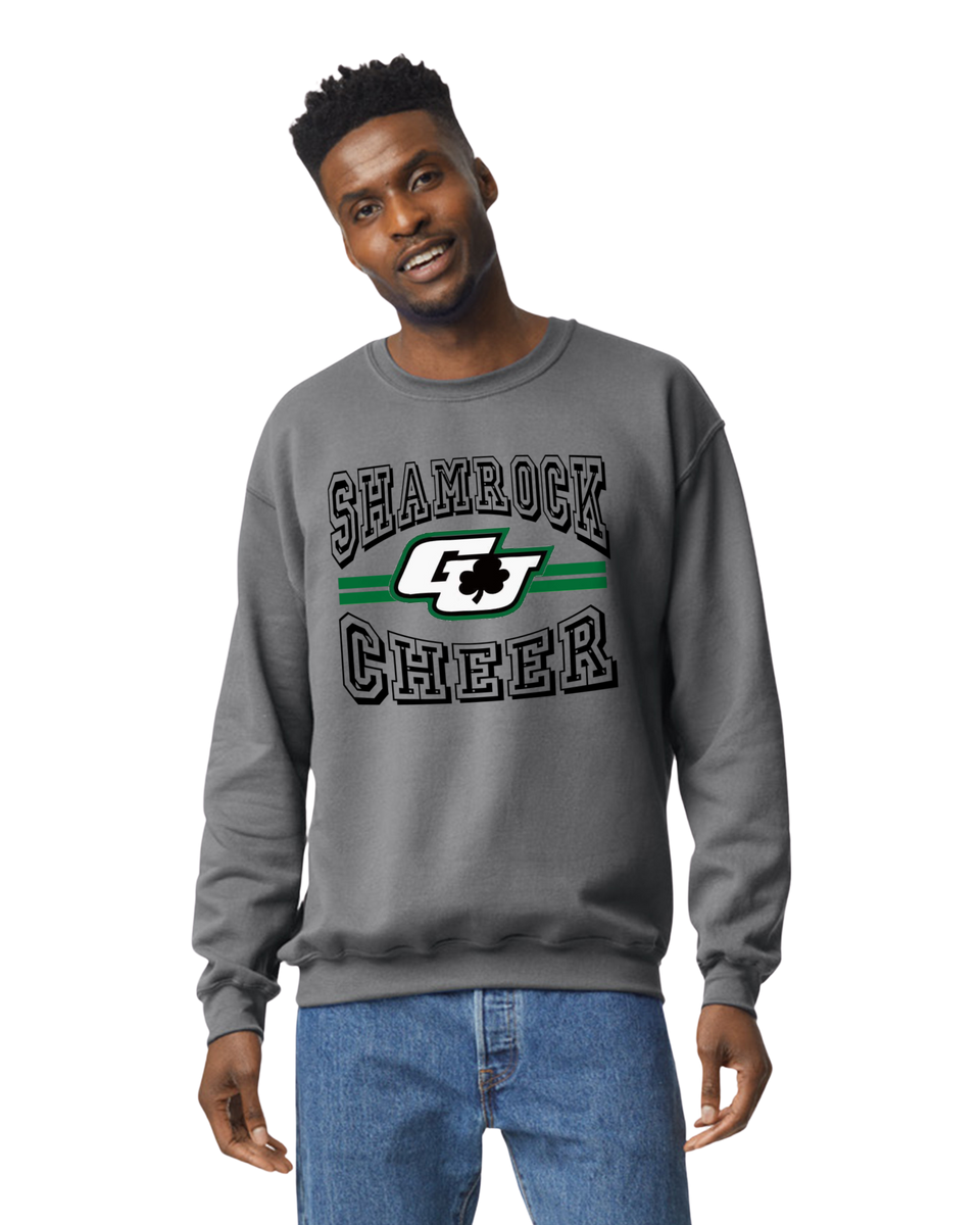 Shamrock Cheer Crewneck – Cheeky Chic Customs